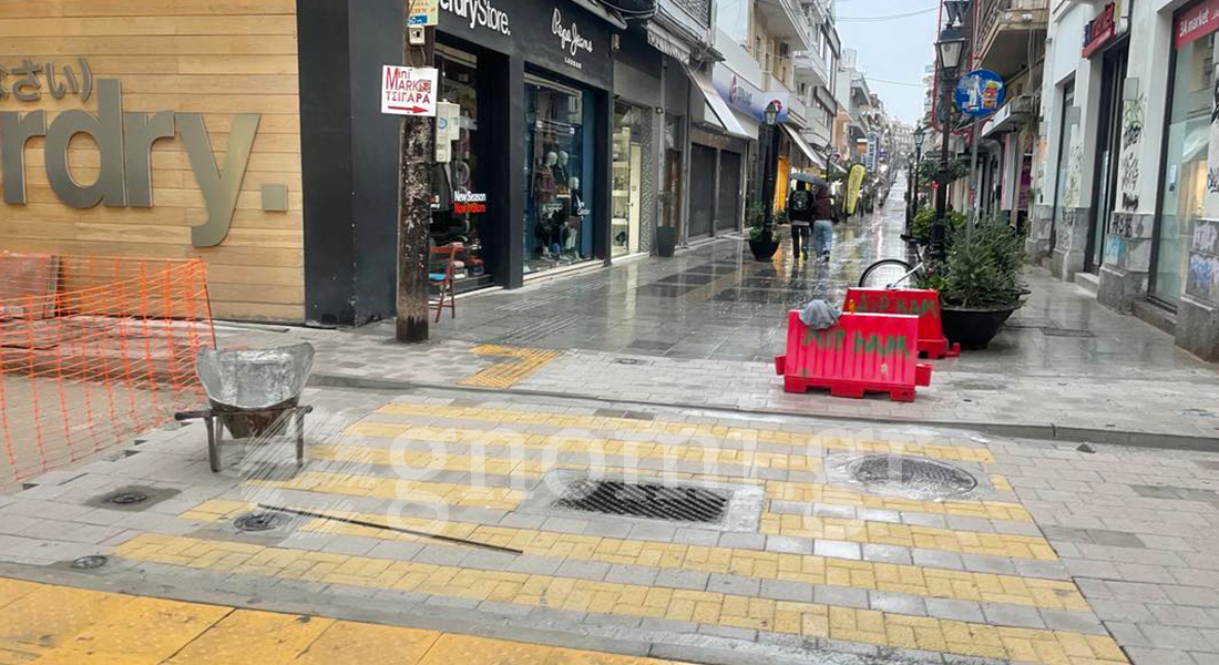 ΧΑΛΚΙΔΑ-ΑΒΑΝΤΩΝ: Άνοιξε ο πεζόδρομος στη διασταύρωση με την Περικλέους ...