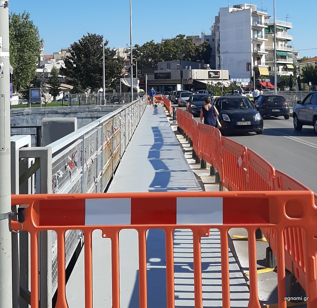 ΠΑΛΙΑ ΓΕΦΥΡΑ-ΧΑΛΚΙΔΑ: Γίνονται εργασίες και χρειάζεται μεγάλη προσοχή ...