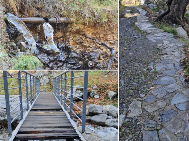 ΚΑΤΑΓΓΕΛΙΑ: Εικόνα εγκατάλειψης στο φαράγγι της Αγάλης στη Δίρφυ (φωτό ...